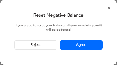 How to reset negative balances? – Help Center | PU Prime | More Than ...
