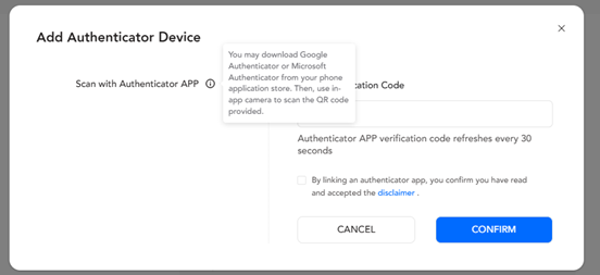 How to modify security authenticator application? – Help Center | PU ...