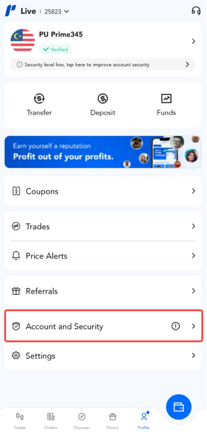 วิธีการส่งรายละเอียดการเข้าสู่ระบบใหม่ – Help Center | PU Prime | More Than Trading