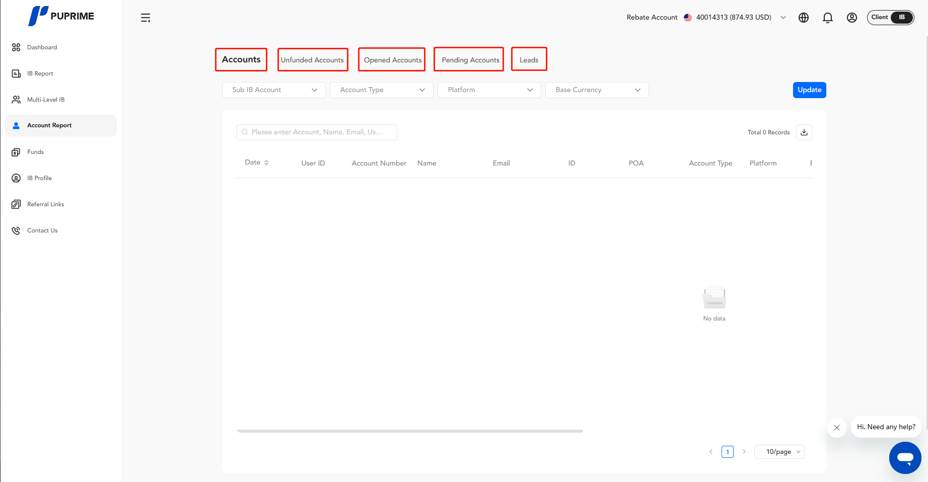 Gdzie mogę zobaczyć raport IB Account? – Help Center | PU Prime | More Than Trading